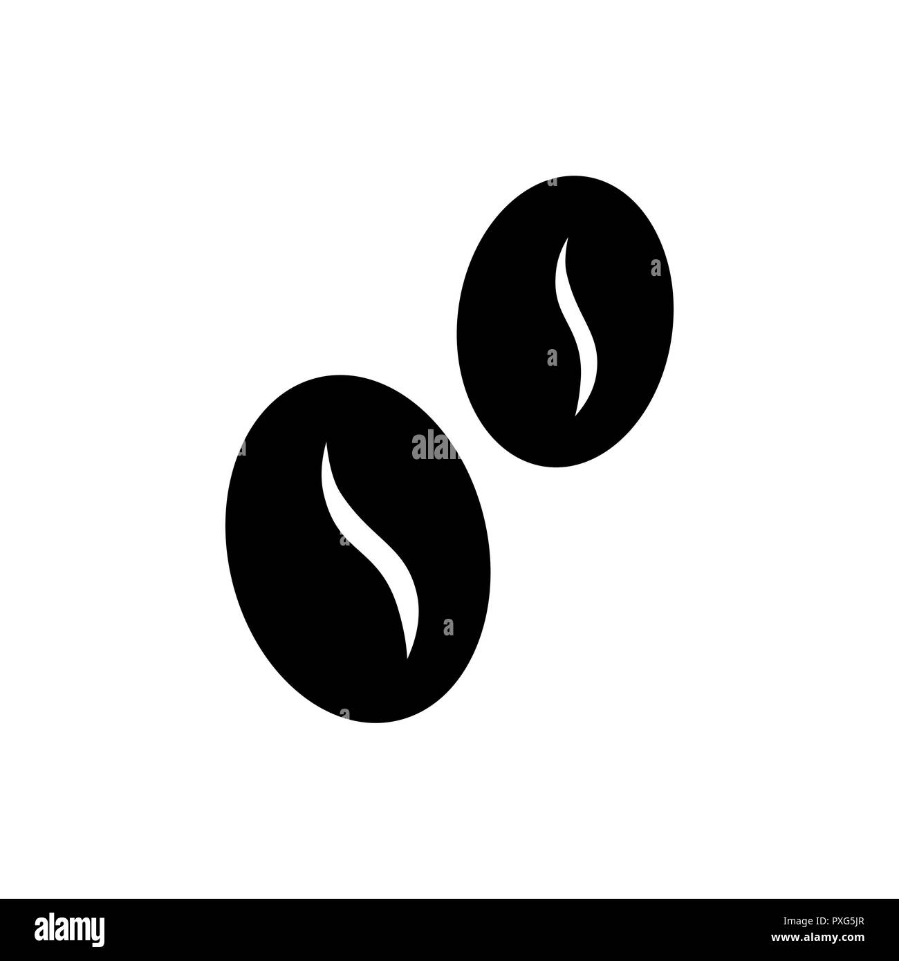 Black beans Stock Vector Images - Alamy
