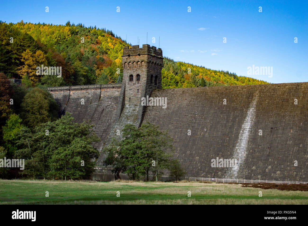 Derwent Dam in the Peak District, UK Stock Photo - Alamy