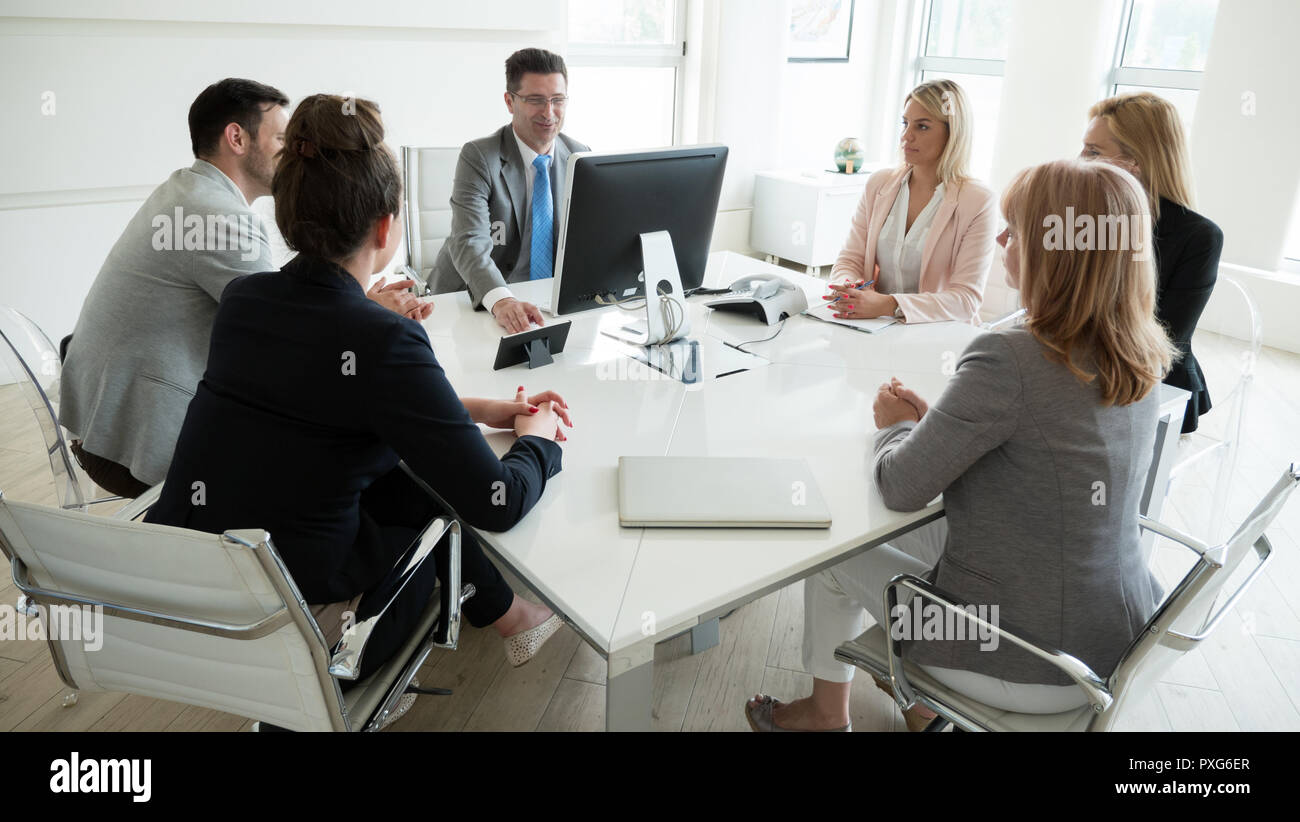 Modern Conference Room People