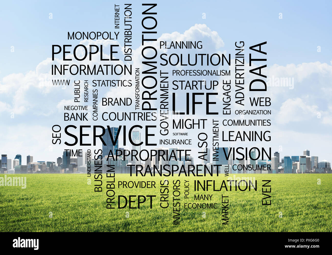 Business conceptual words as keys to success and company growth Stock ...