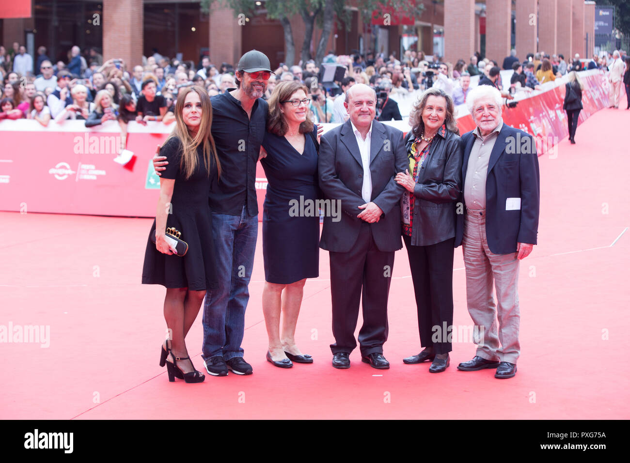 Alessandro Gassman with his wife, Jacopo Gassman, Paola Gassman ...