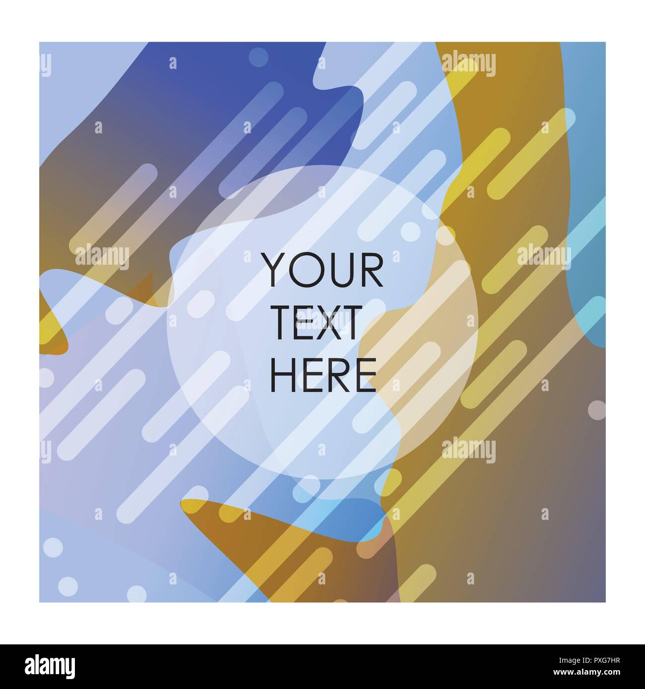 Colorful background with typography design vector Stock Vector Image ...