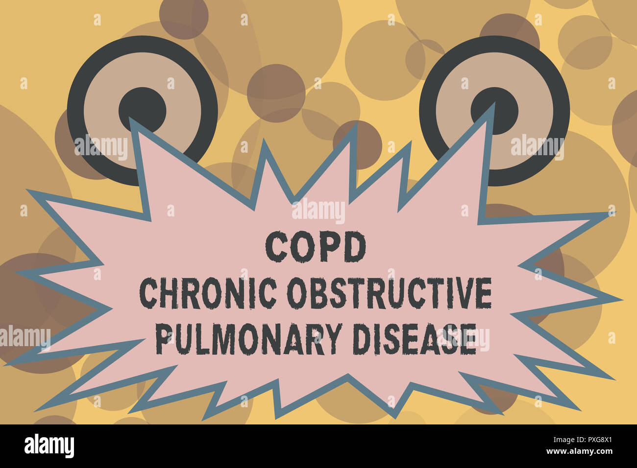 Text sign showing Copd Chronic Obstructive Pulmonary Disease ...