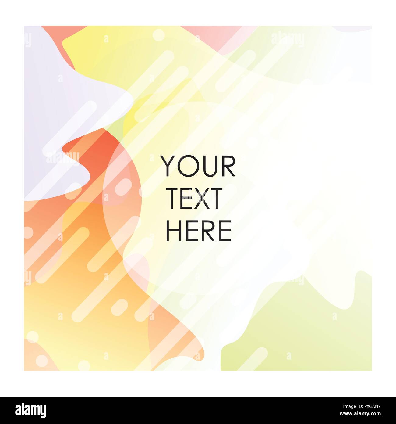 Colorful background with typography design vector Stock Vector Image ...
