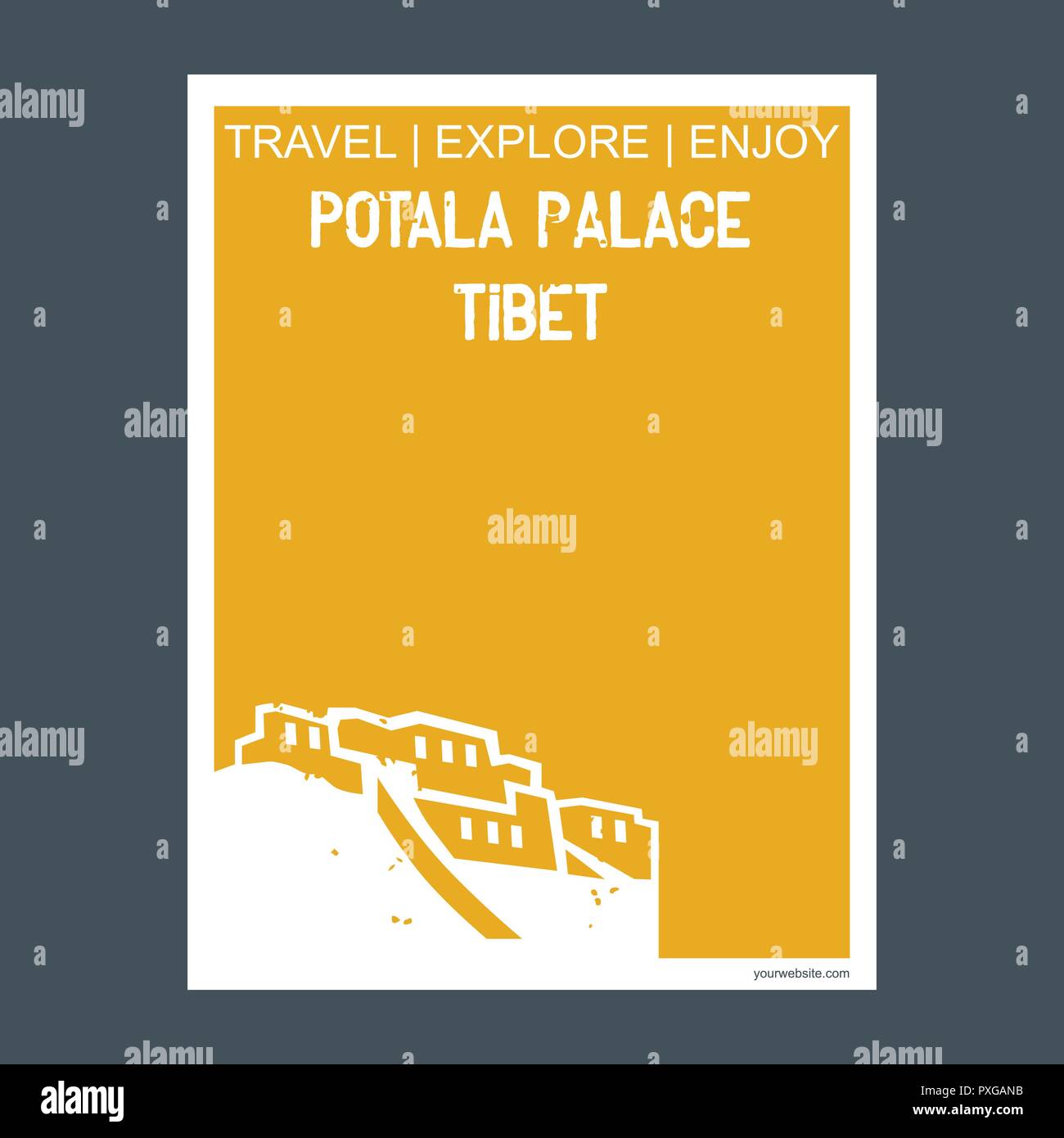 Potala Palace Map