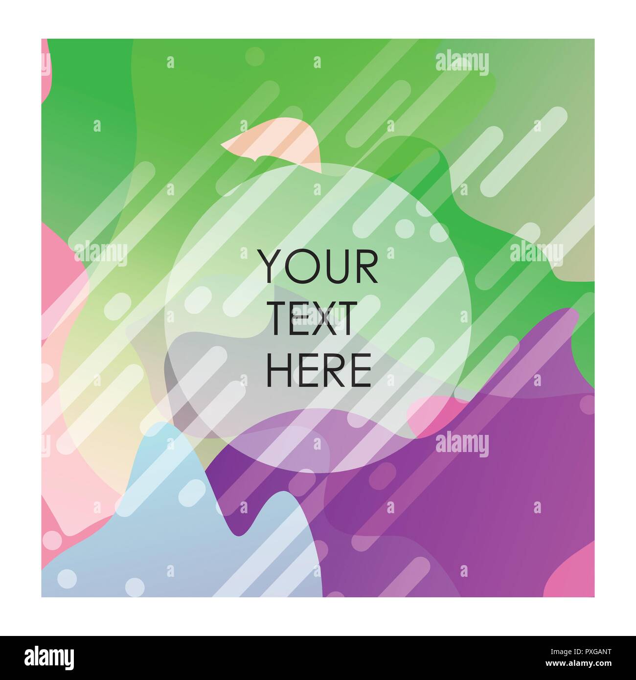 Colorful background with typography vector Stock Vector Image & Art - Alamy