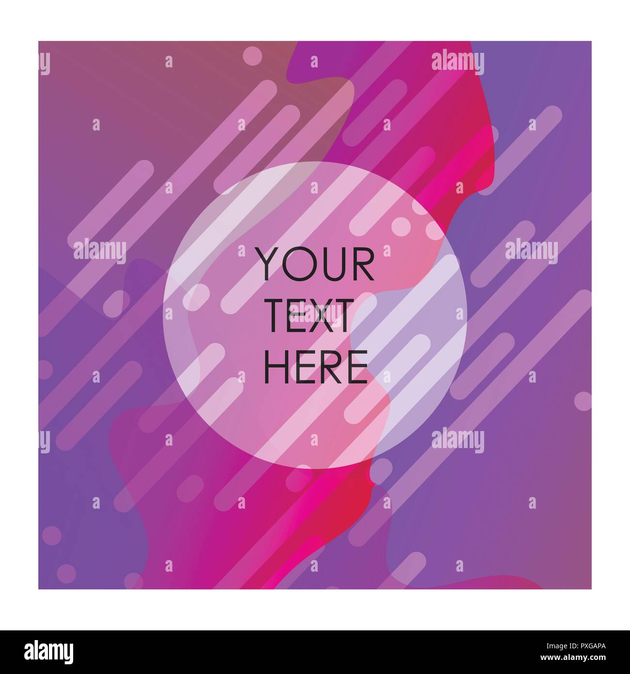 Multicolor background with typography vector Stock Vector Image & Art ...