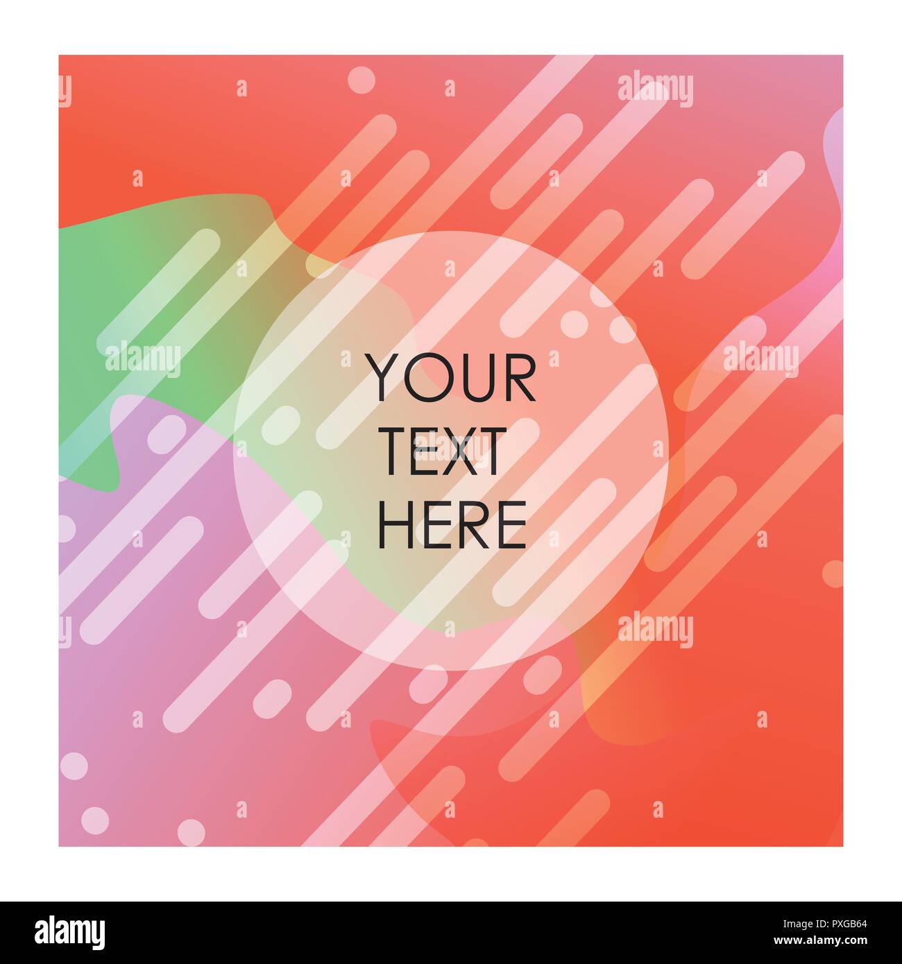 Colorful background with typography vector Stock Vector Image & Art - Alamy