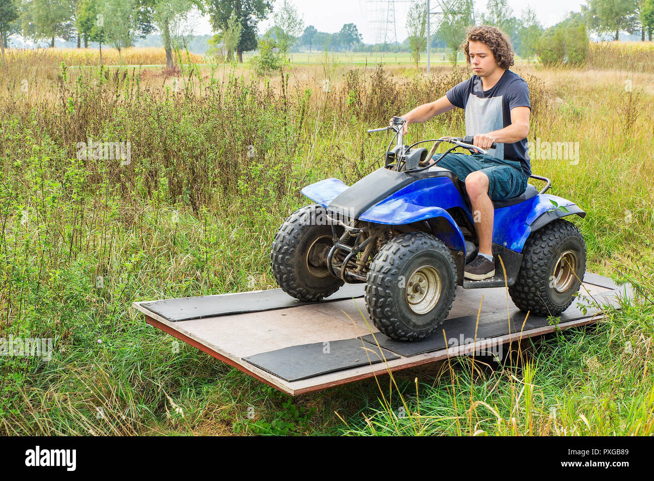 Quad biking hi-res stock photography and images - Alamy