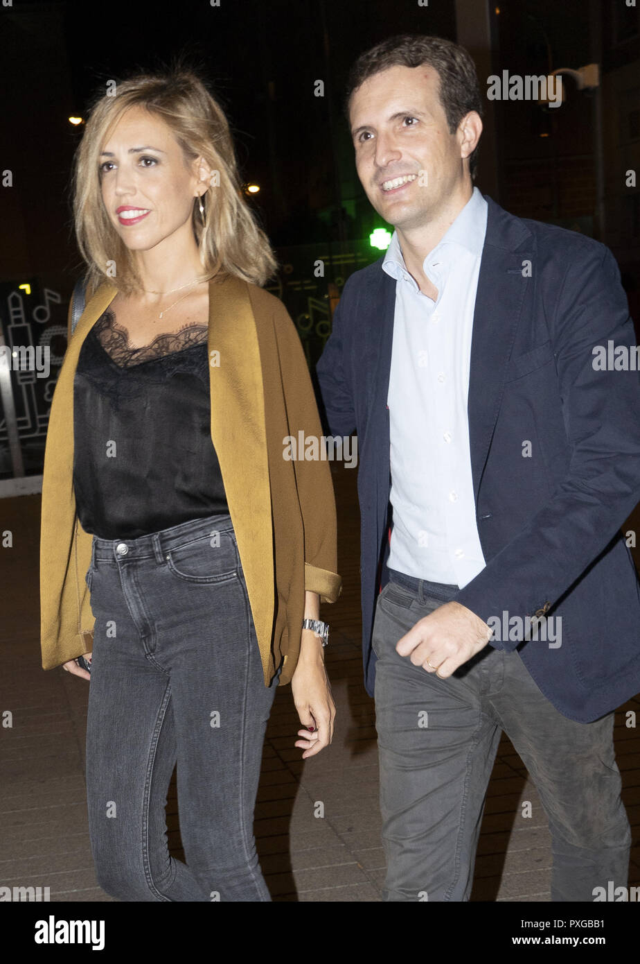 Celebrities attend the U2 concert at Sports Palace Madrid Featuring ...