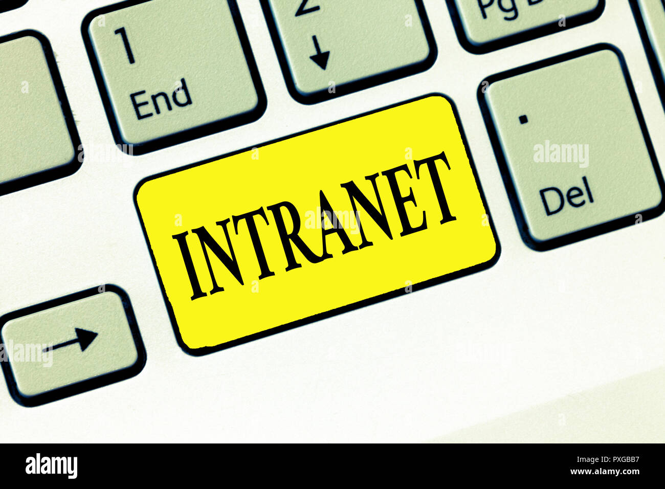 Word Writing Text Intranet Business Concept For Local Or Restricted