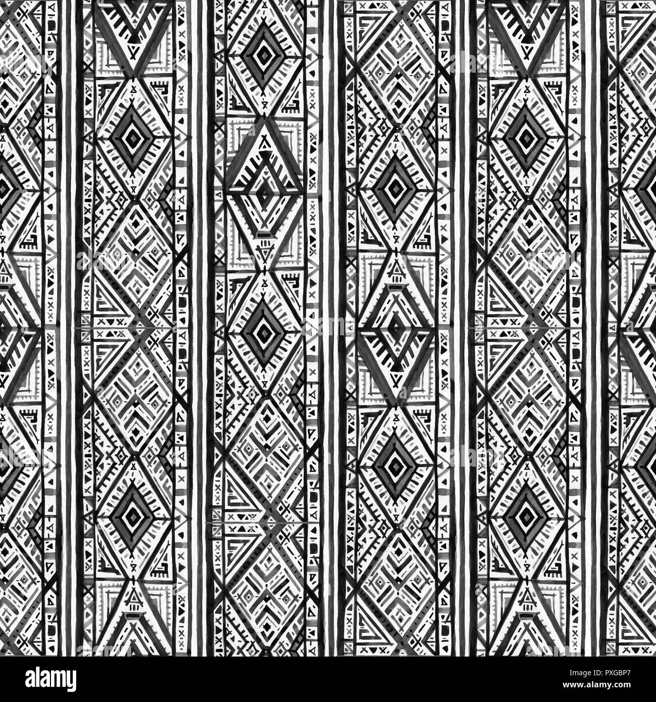 Ikat fabric Black and White Stock Photos & Images - Alamy