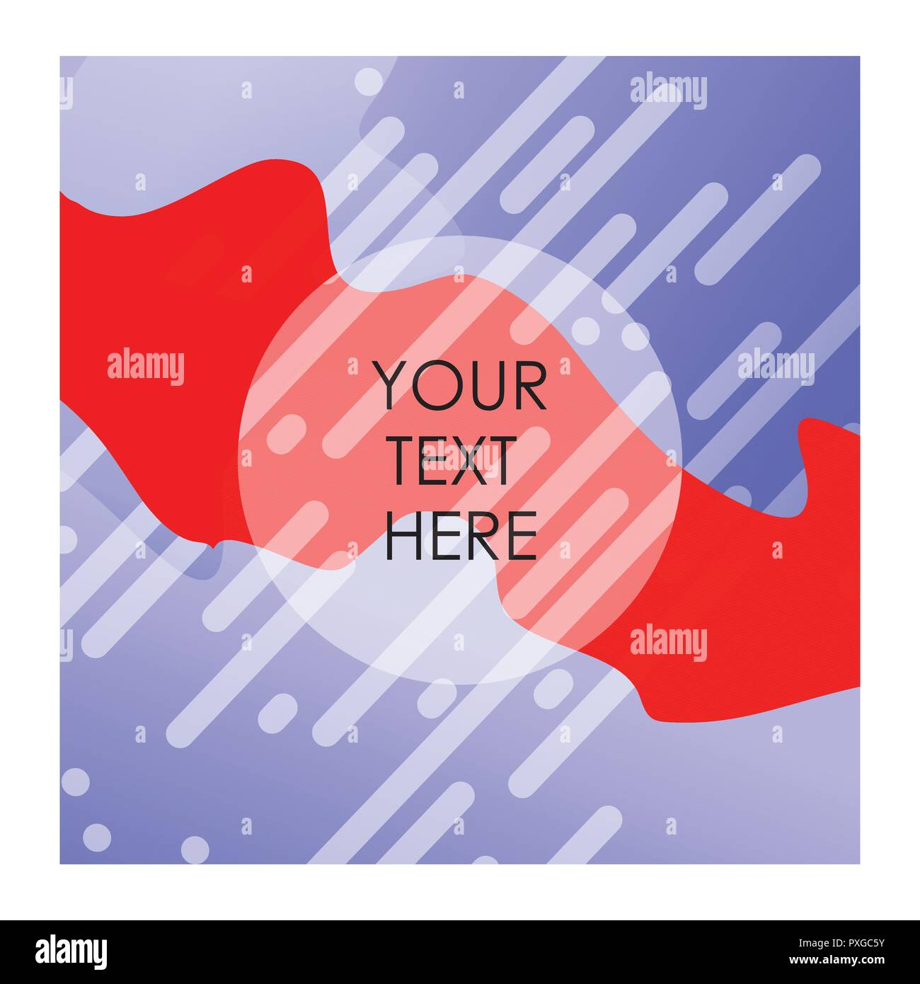 Colorful background with typography design vector Stock Vector Image ...