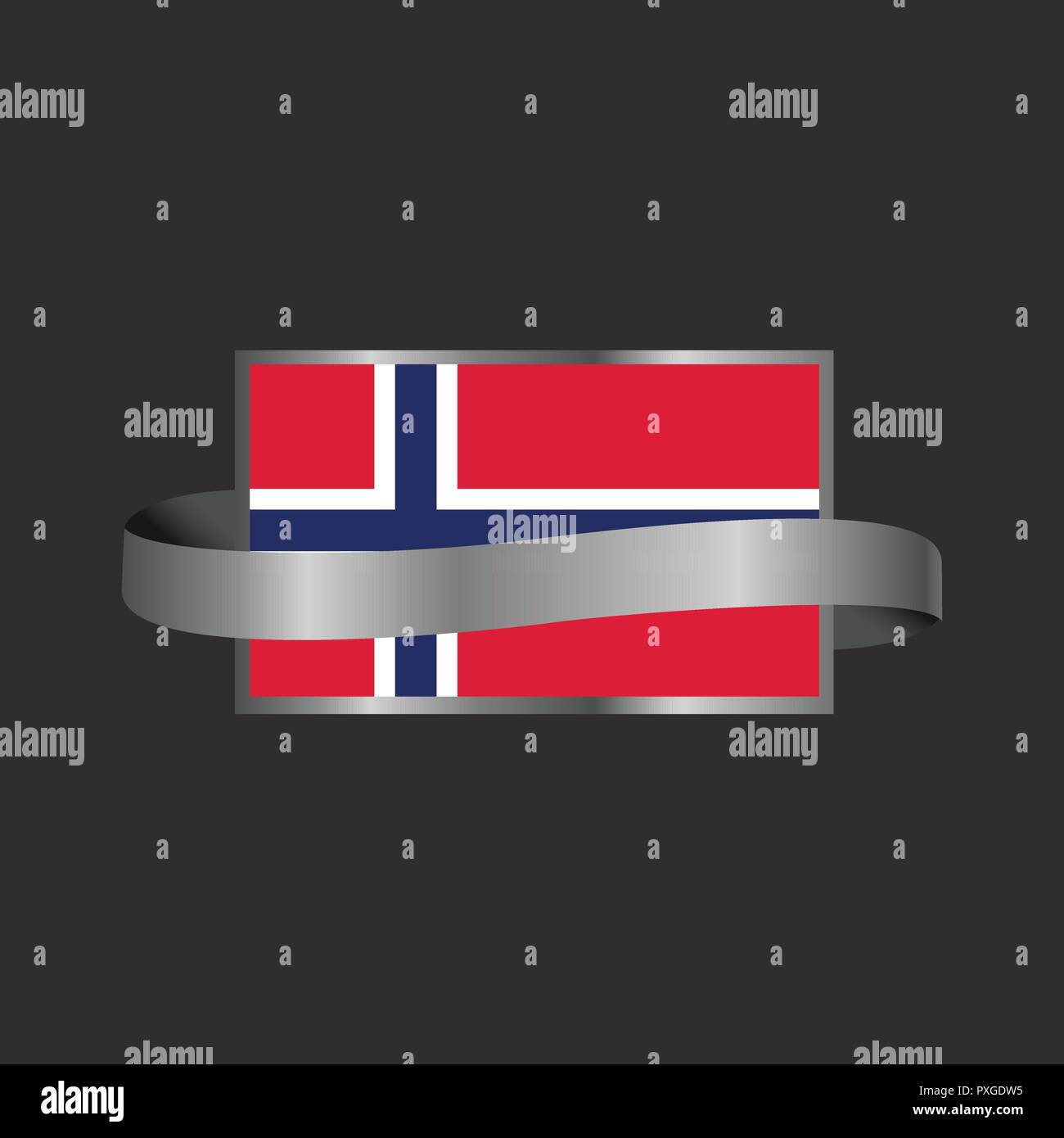 Simple icon vector norway flag hi-res stock photography and images - Alamy