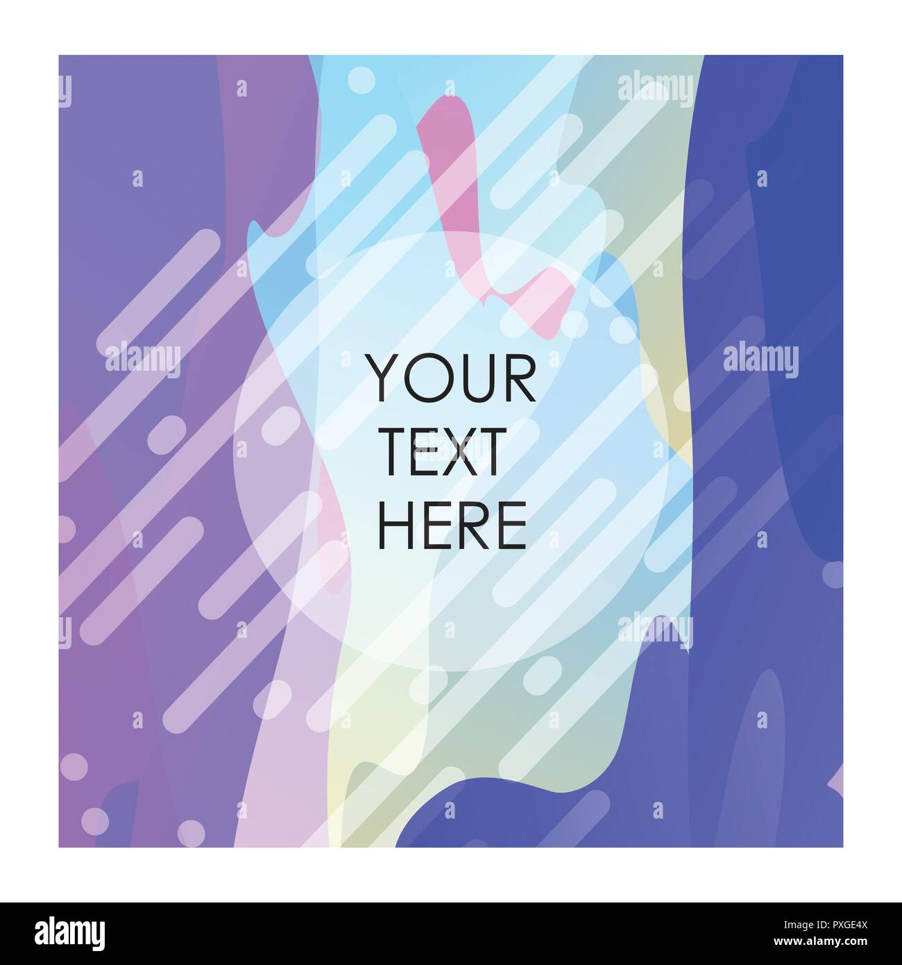 Colorful background with typography design vector Stock Vector Image ...