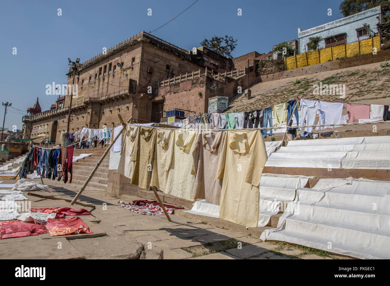Ganges river pollution hi-res stock photography and images - Alamy