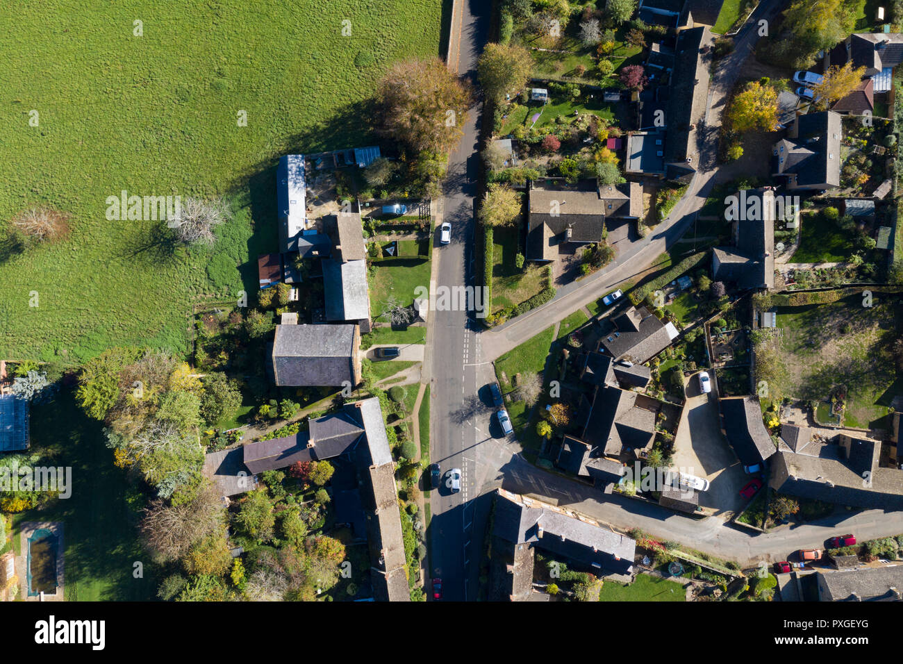 Rural village setting hi-res stock photography and images - Alamy