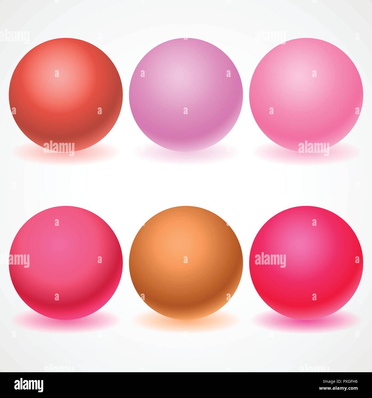 Stone round spheres Stock Vector Images - Alamy