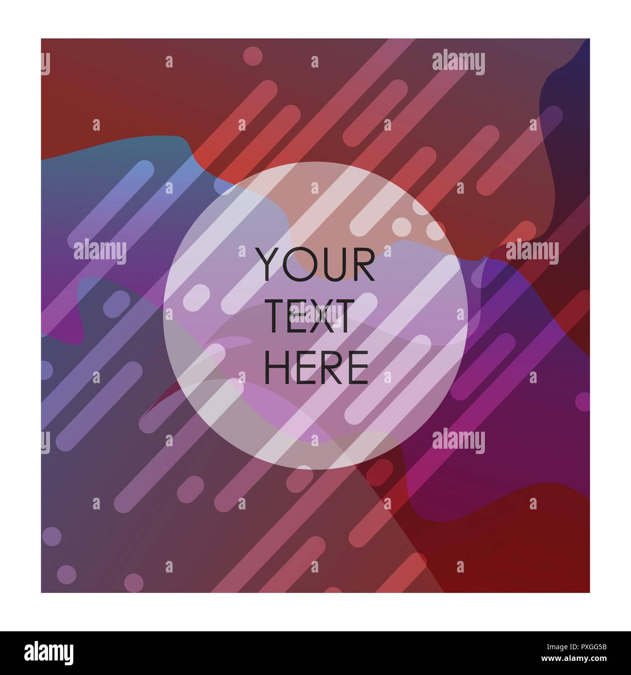 Multicolor background with typography vector Stock Vector Image & Art ...