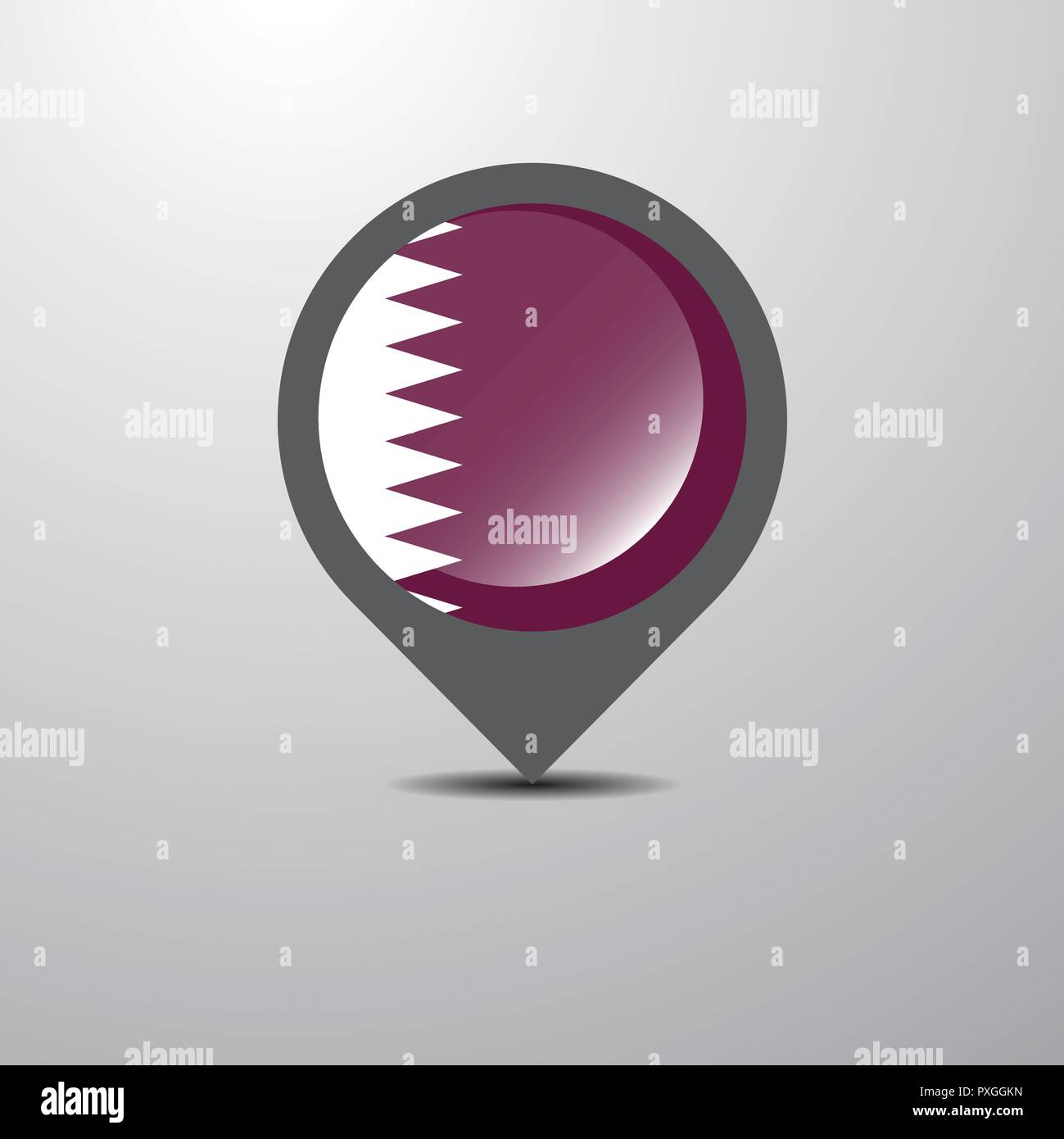 Qatar national day icon vector vectors hi-res stock photography and ...
