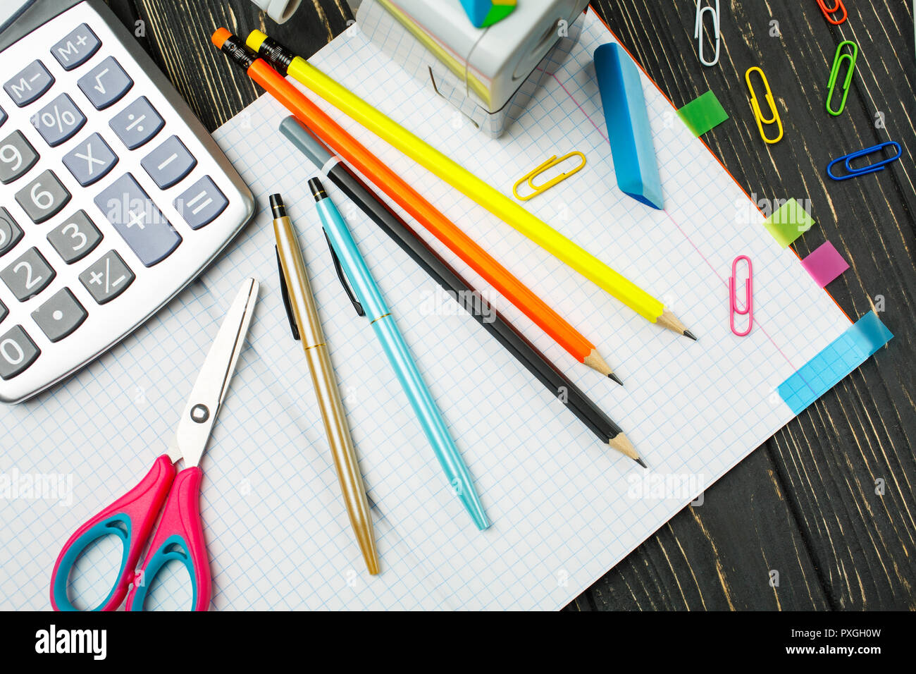 Educational stationery hi-res stock photography and images - Alamy