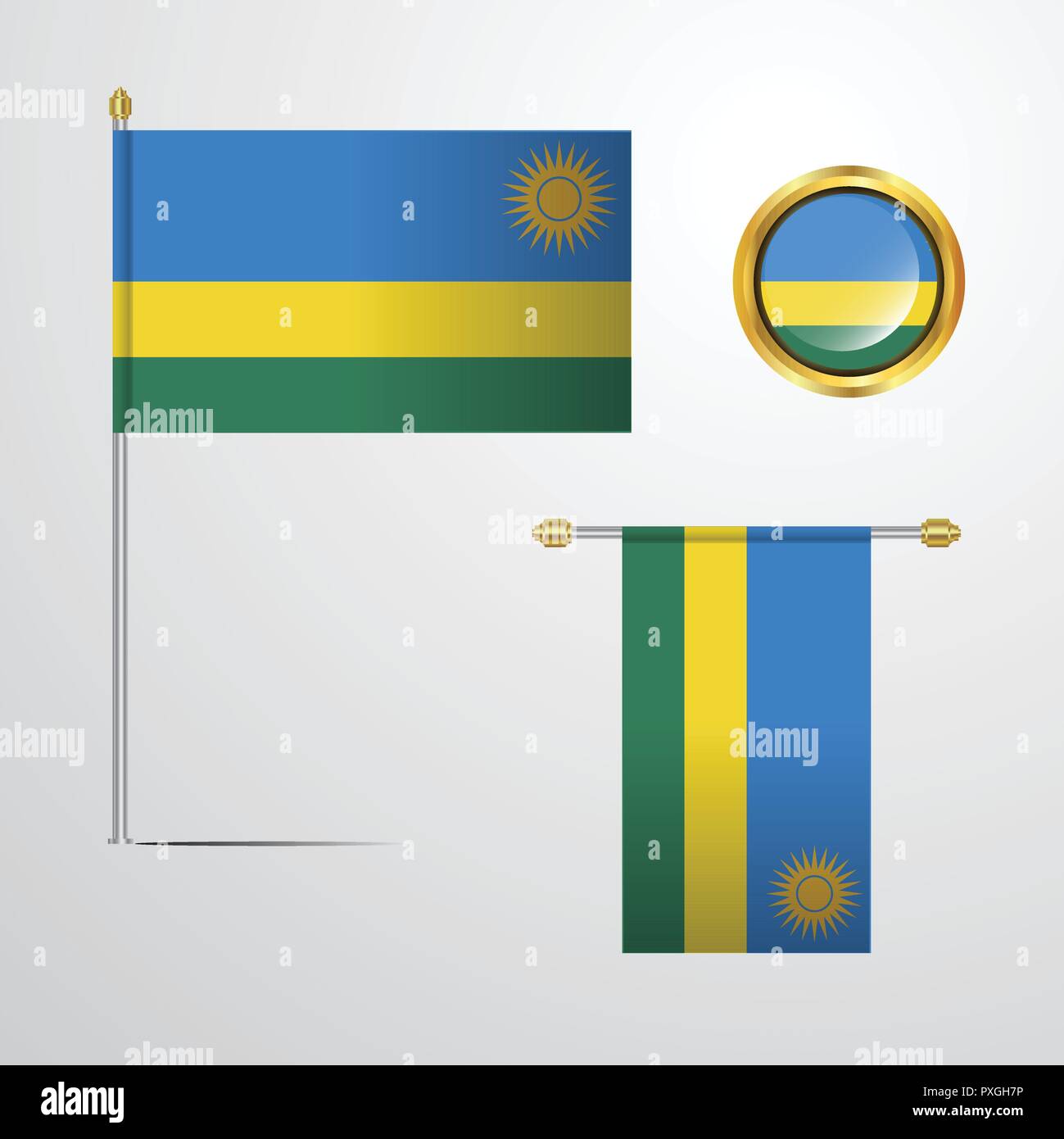 Rwa icon Stock Vector Images - Alamy