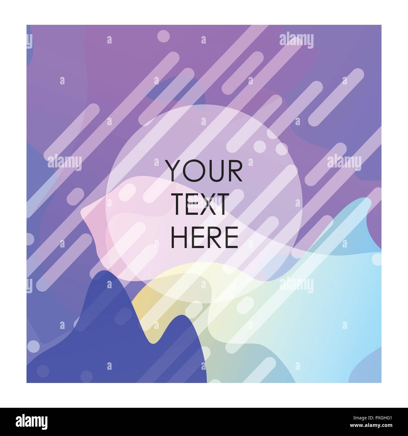 Colorful background with typography design vector Stock Vector Image ...