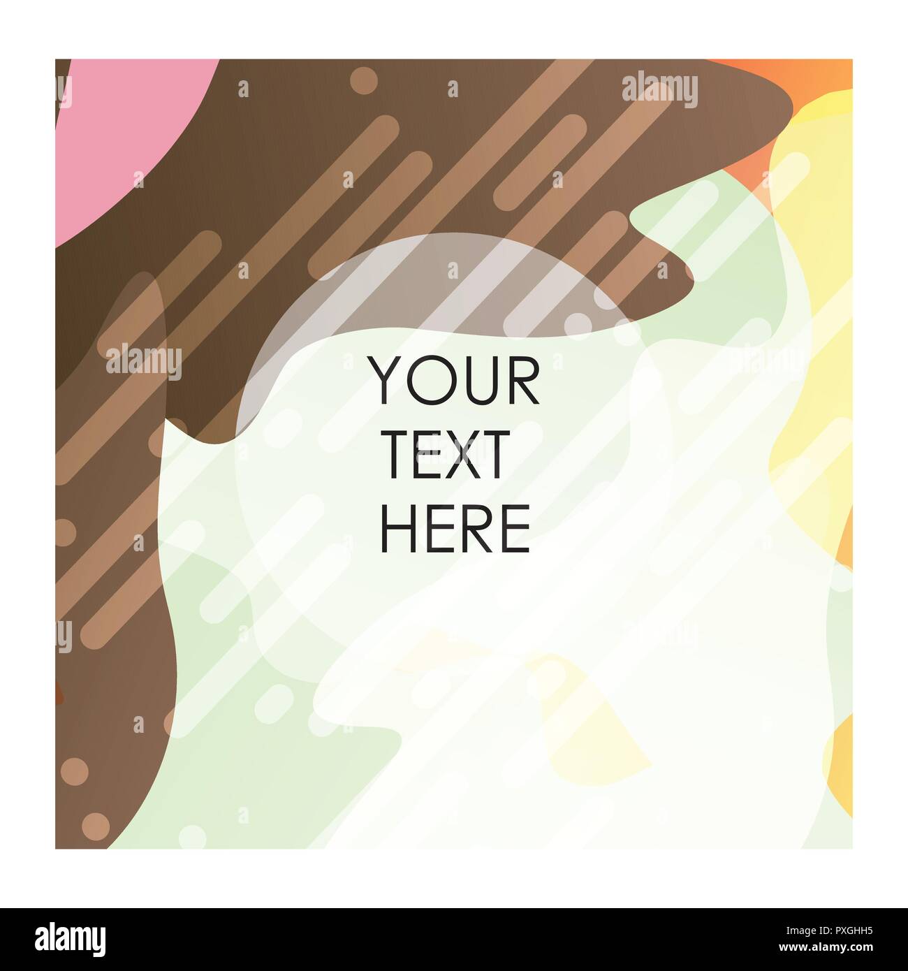 Colorful background with typography vector Stock Vector Image & Art - Alamy