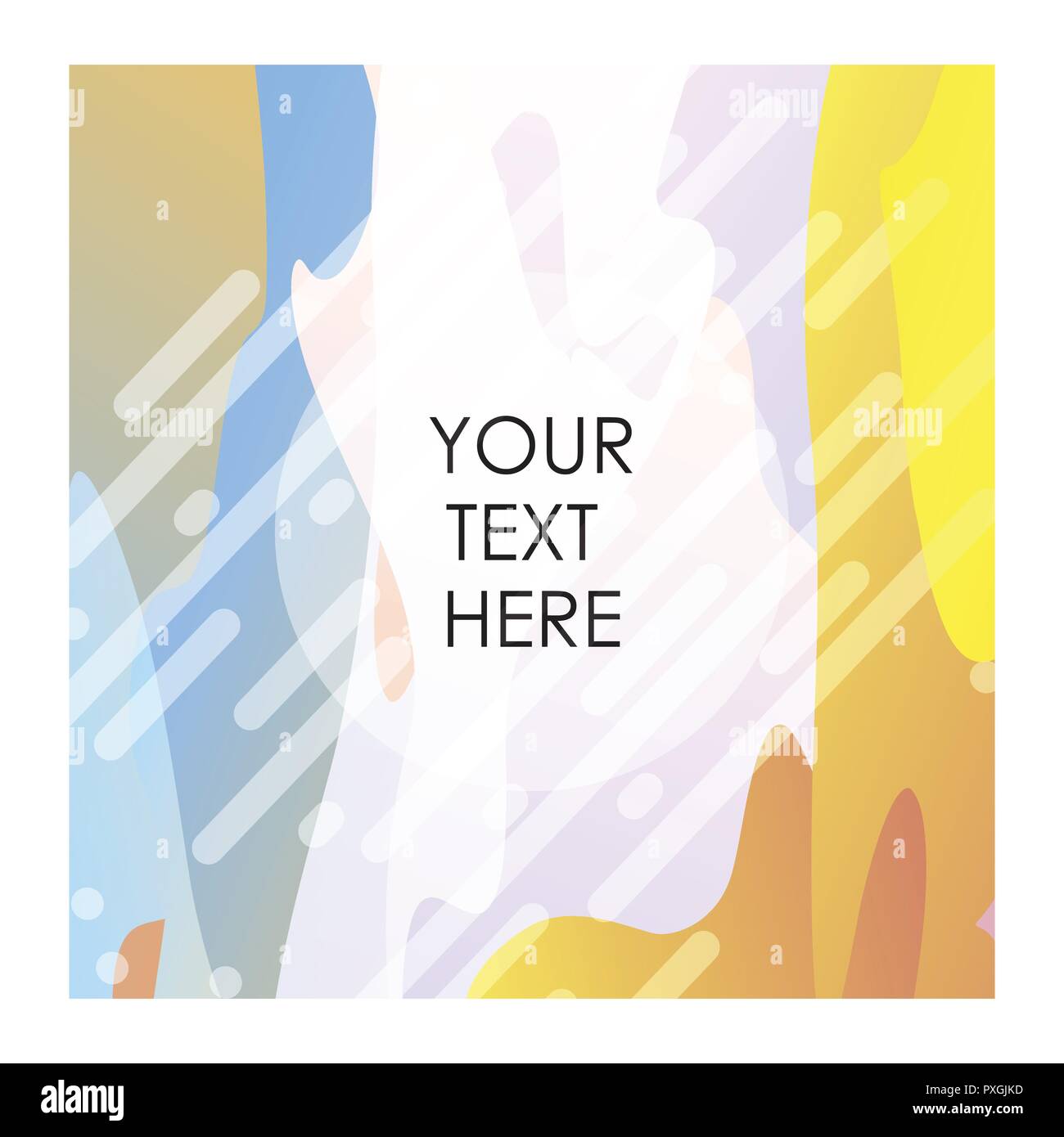 Colorful background with typography design vector Stock Vector Image ...