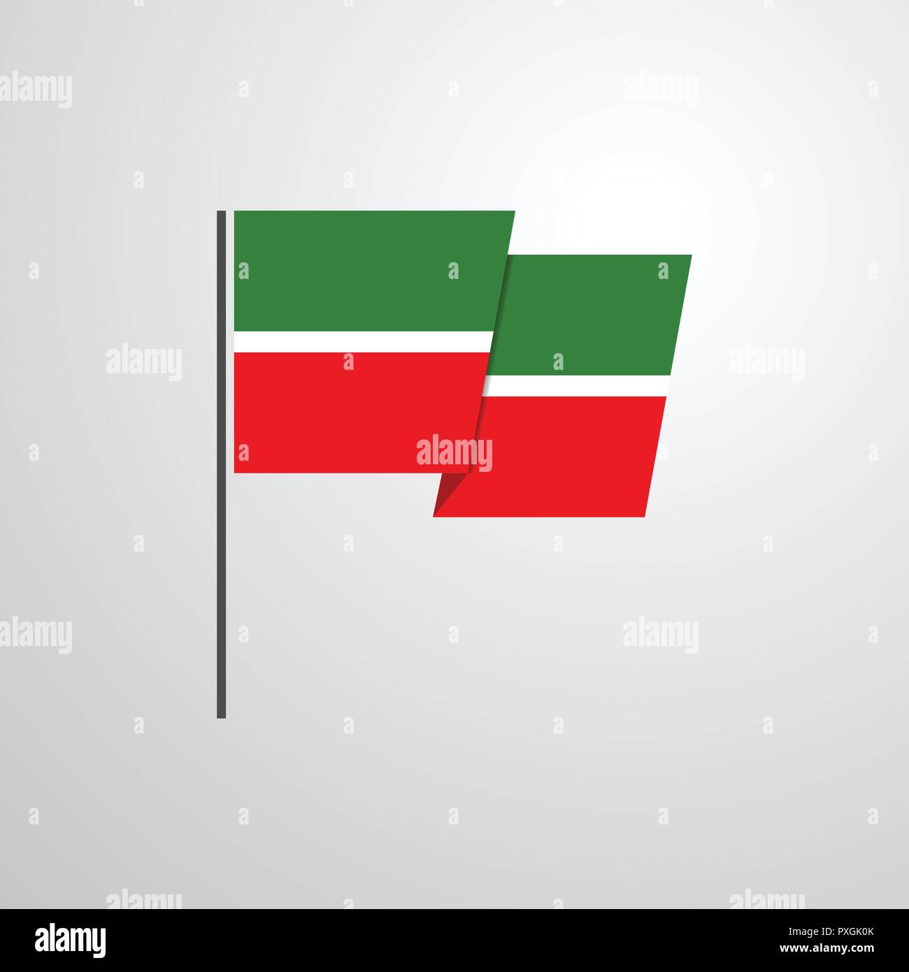 Flag of tatarstan Stock Vector Images - Alamy