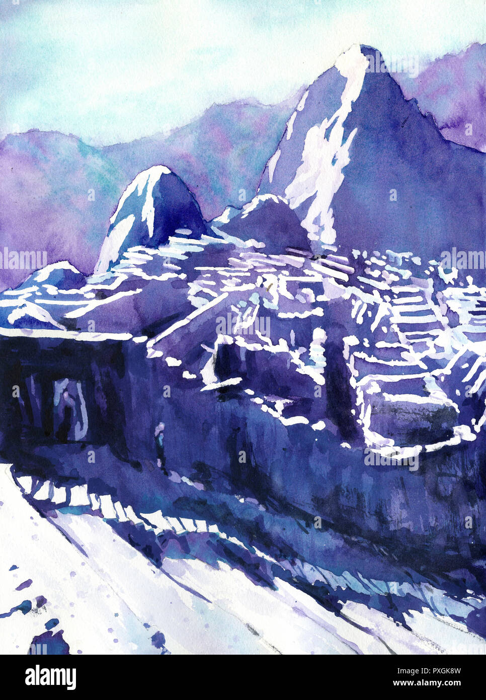 15th century incan ruins hi-res stock photography and images - Alamy