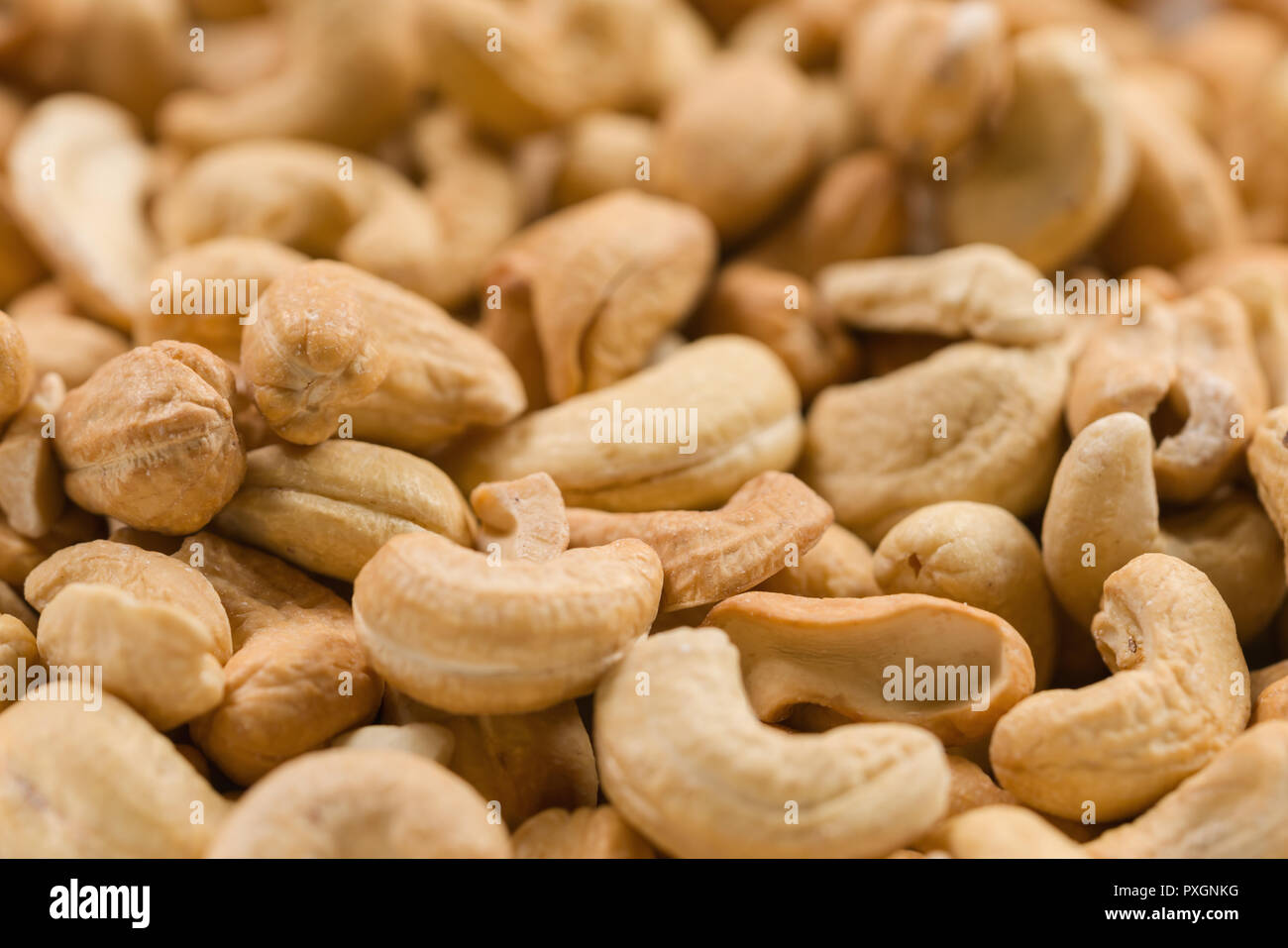 roasted cashew background Stock Photo - Alamy