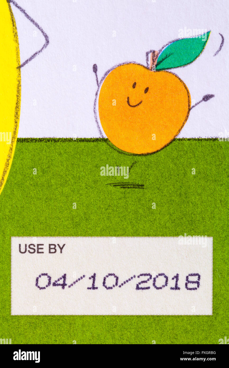 Use by date food packet hi-res stock photography and images - Alamy