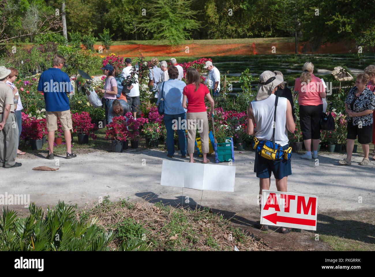 Spring garden festival in North Florida Stock Photo - Alamy