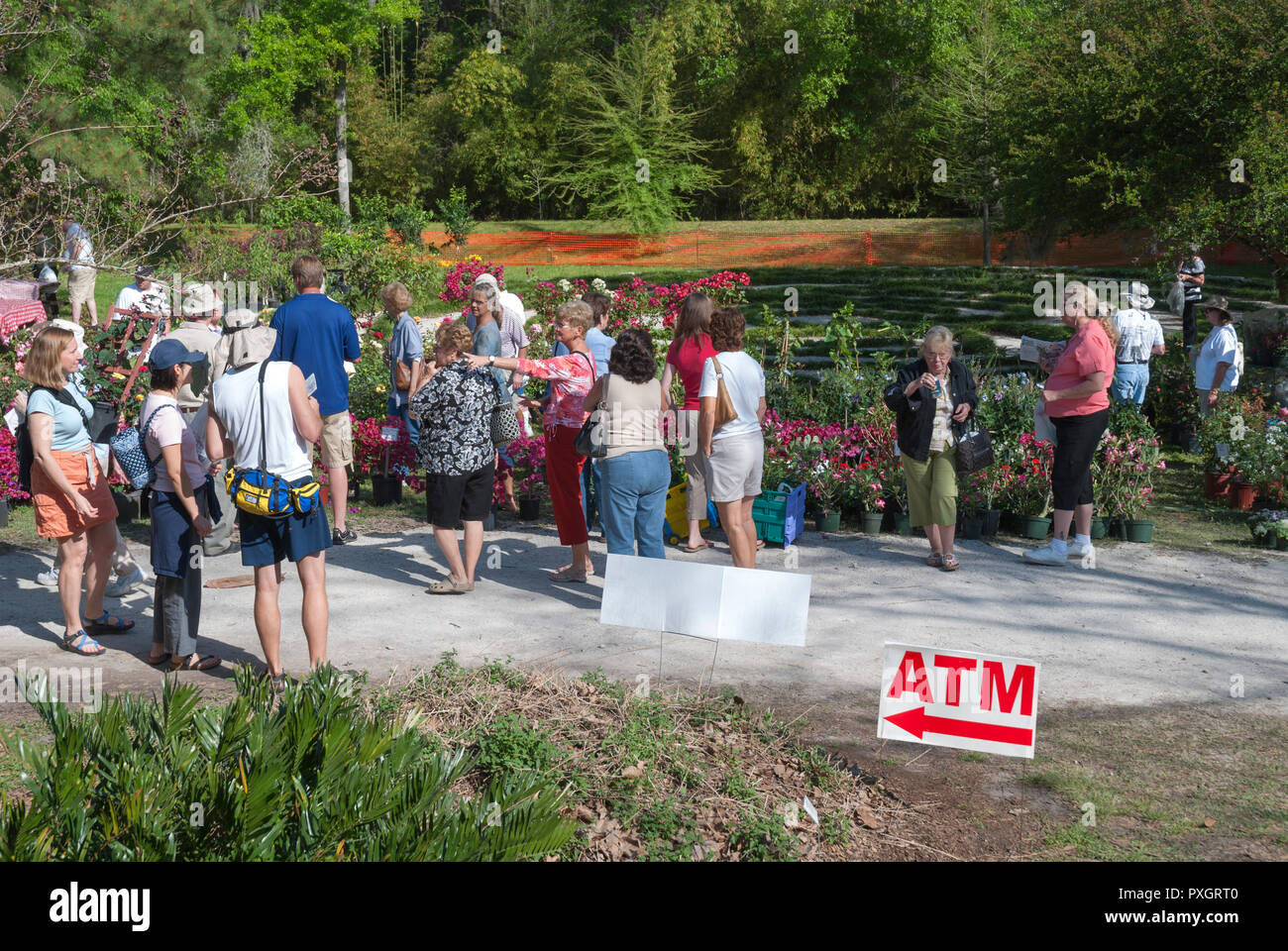 Spring garden festival in North Florida Stock Photo - Alamy