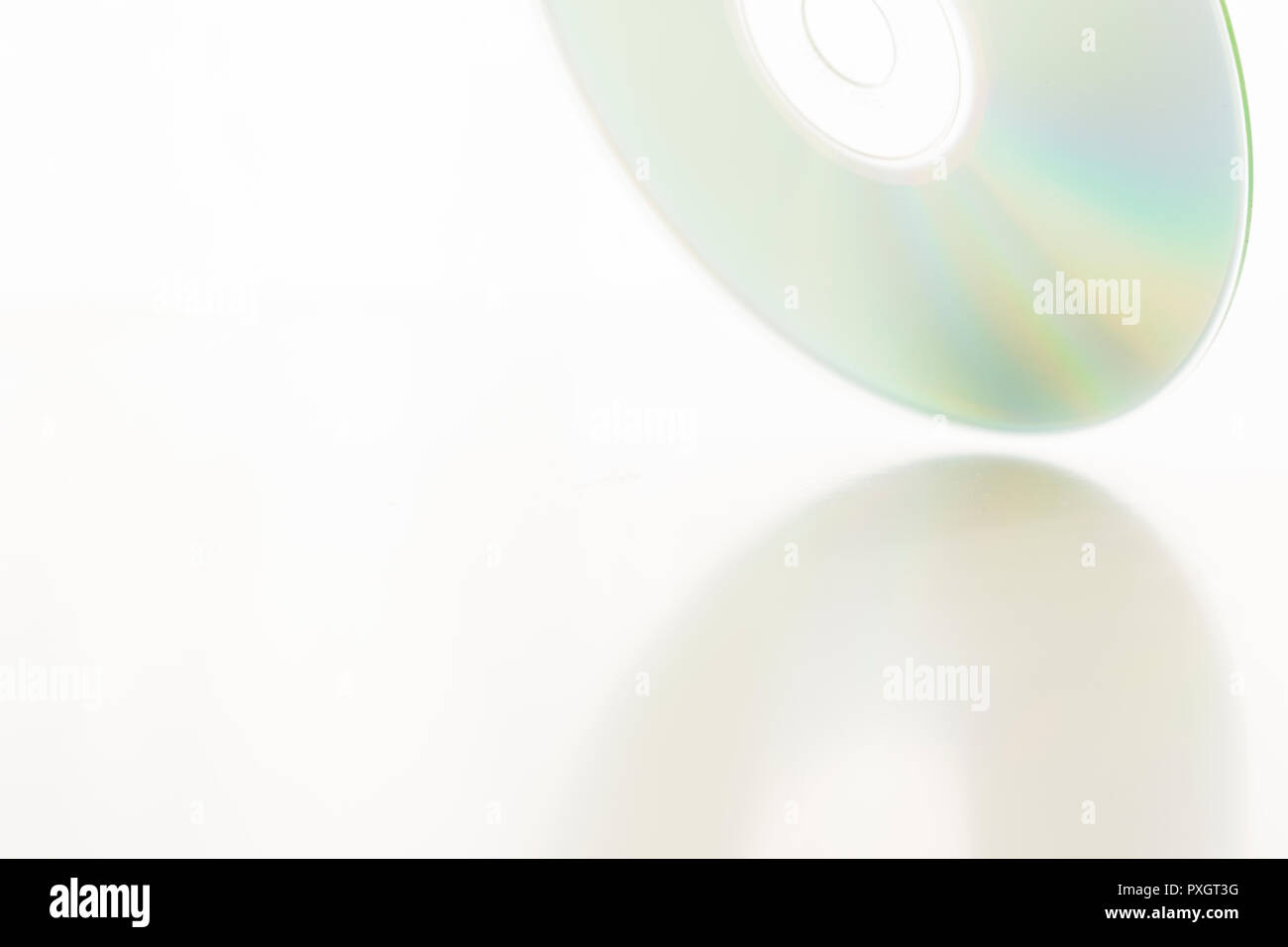 A White background with dvd with copyspace for text Stock Photo - Alamy