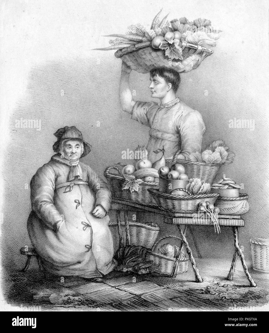 Victorian Fruit Stall High Resolution Stock Photography and Images - Alamy