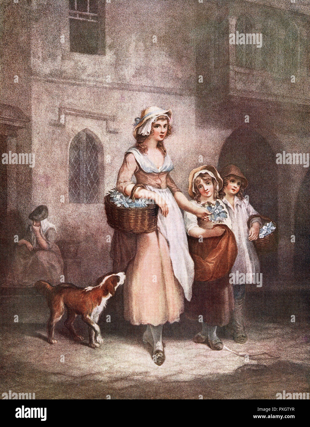 18th century dress children hi-res stock photography and images - Alamy