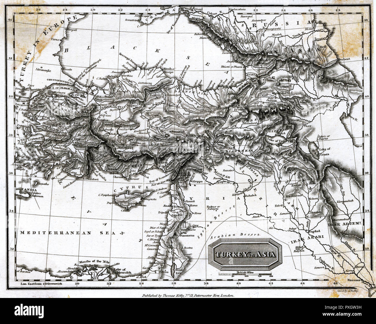 Turkey maps hi-res stock photography and images - Alamy