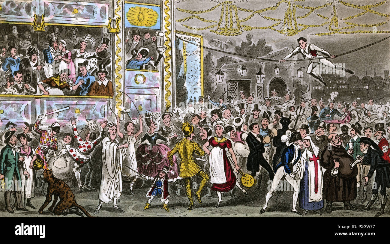 EGAN/LIFE IN LONDON/1821 Stock Photo - Alamy