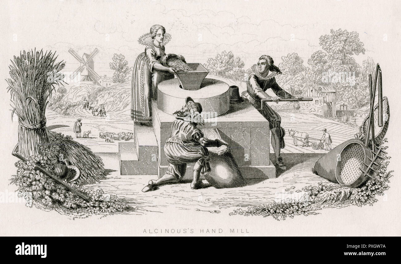 King Alcinous Portrait