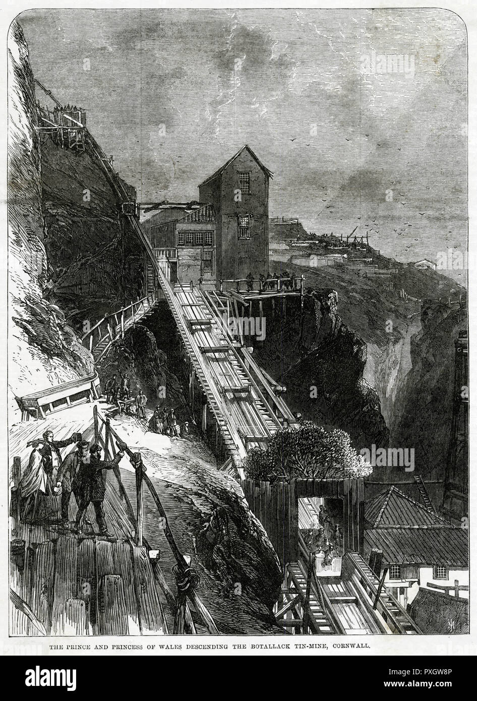 BOTALLACK TIN MINE Stock Photo - Alamy