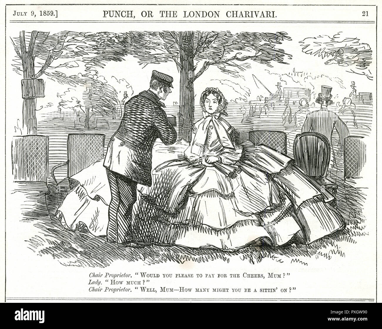 Wearing a crinoline hi-res stock photography and images - Alamy