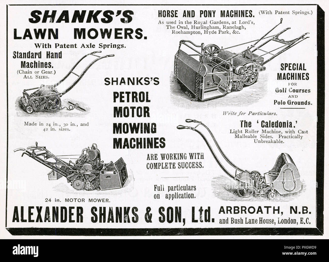 Shanks and son hi-res stock photography and images - Alamy