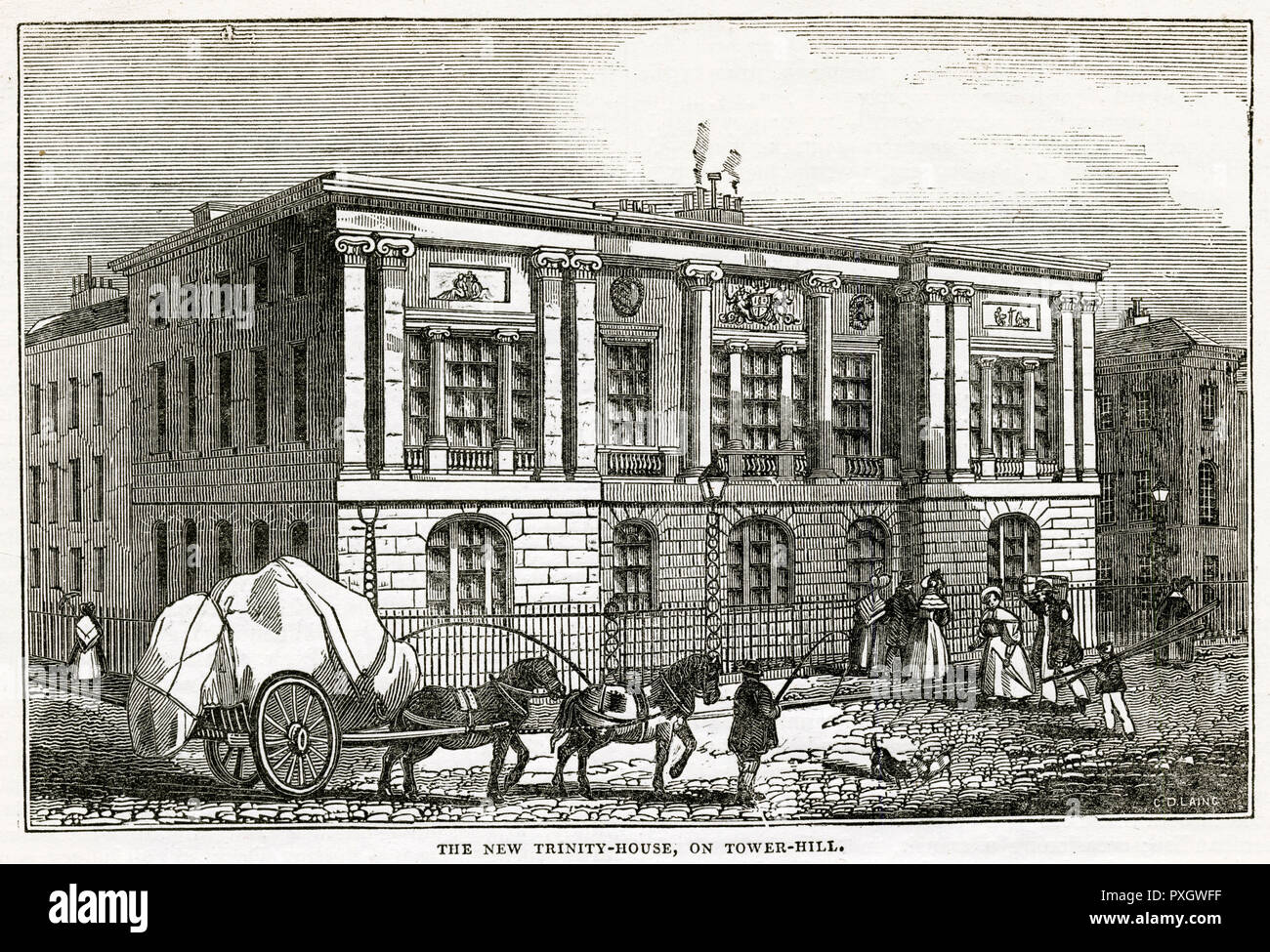 Trinity House 1834 Stock Photo - Alamy