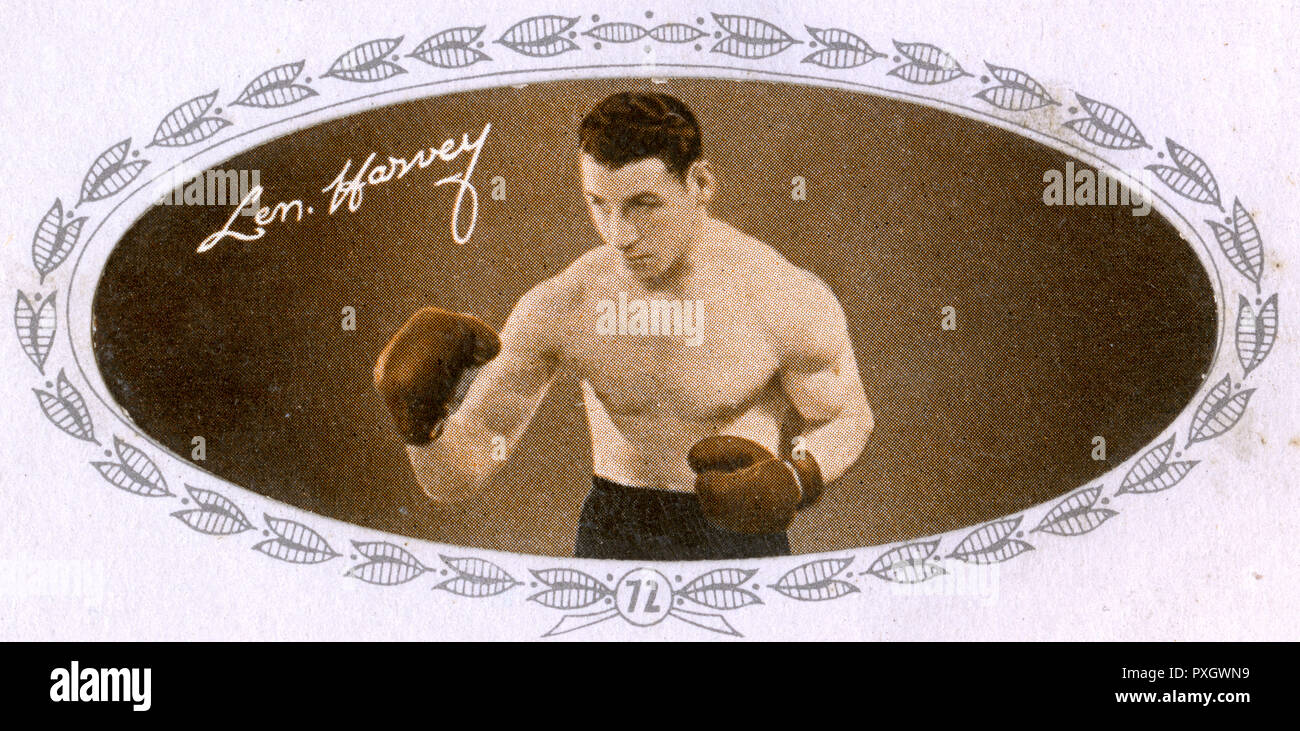 Len Harvey - Cornish Boxer Stock Photo - Alamy