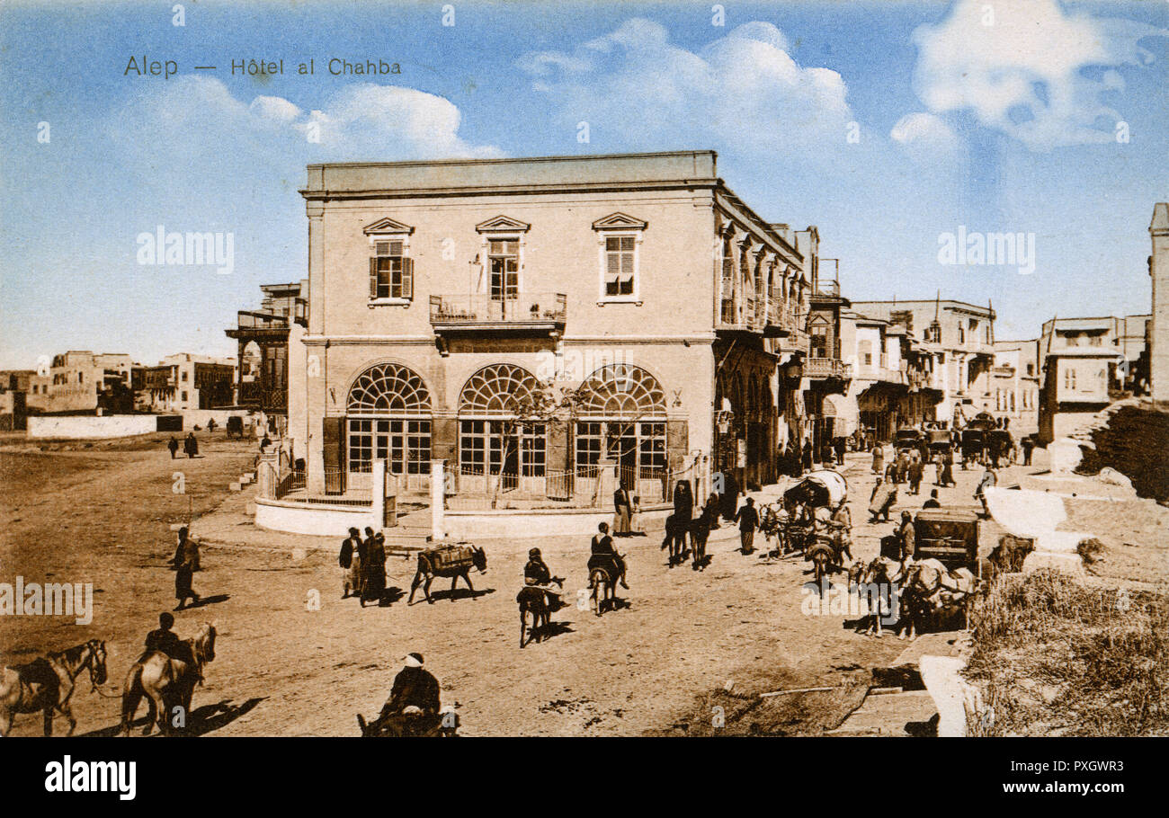 Aleppo, Syria - Hotel al Chahba Stock Photo - Alamy
