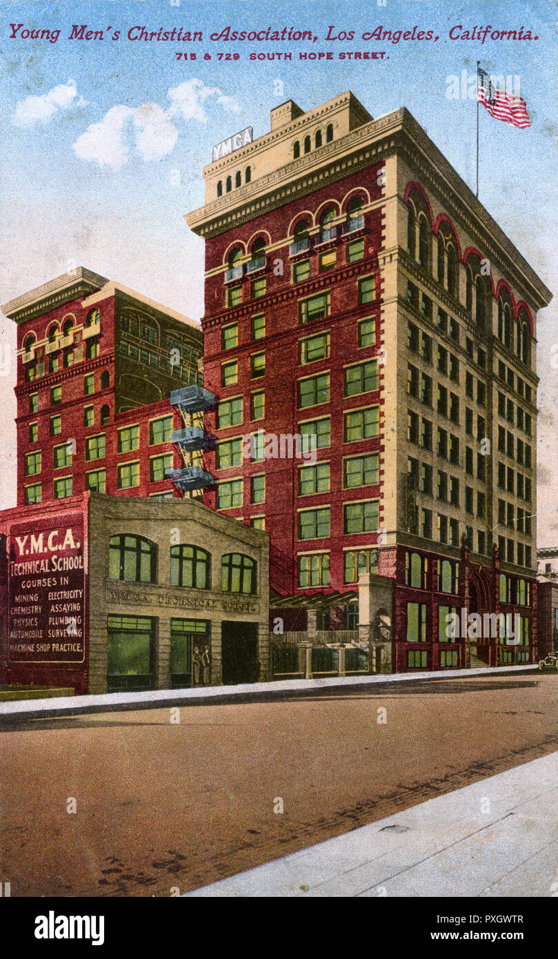 Los angeles california 1920s hi-res stock photography and images - Alamy