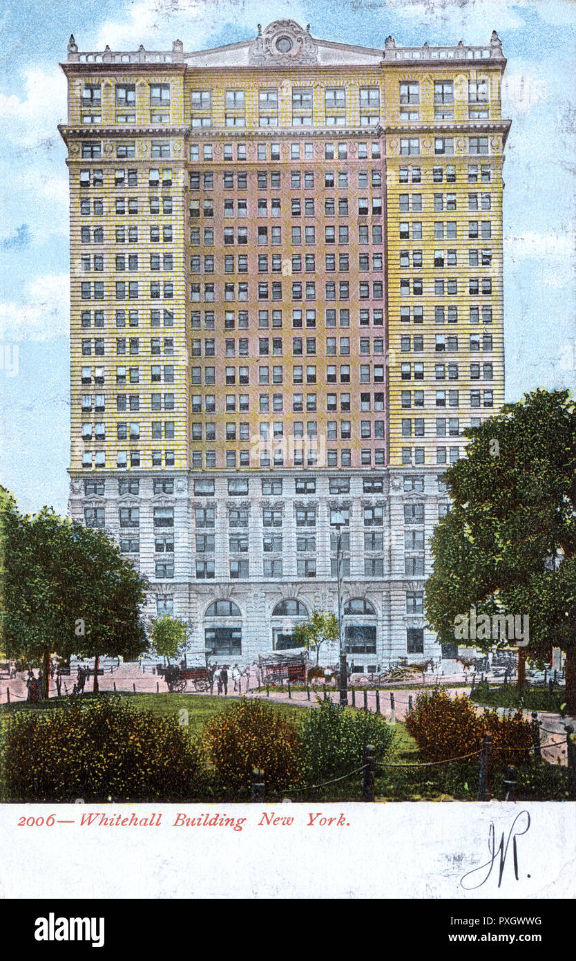 Whitehall Building, New York, USA Stock Photo - Alamy