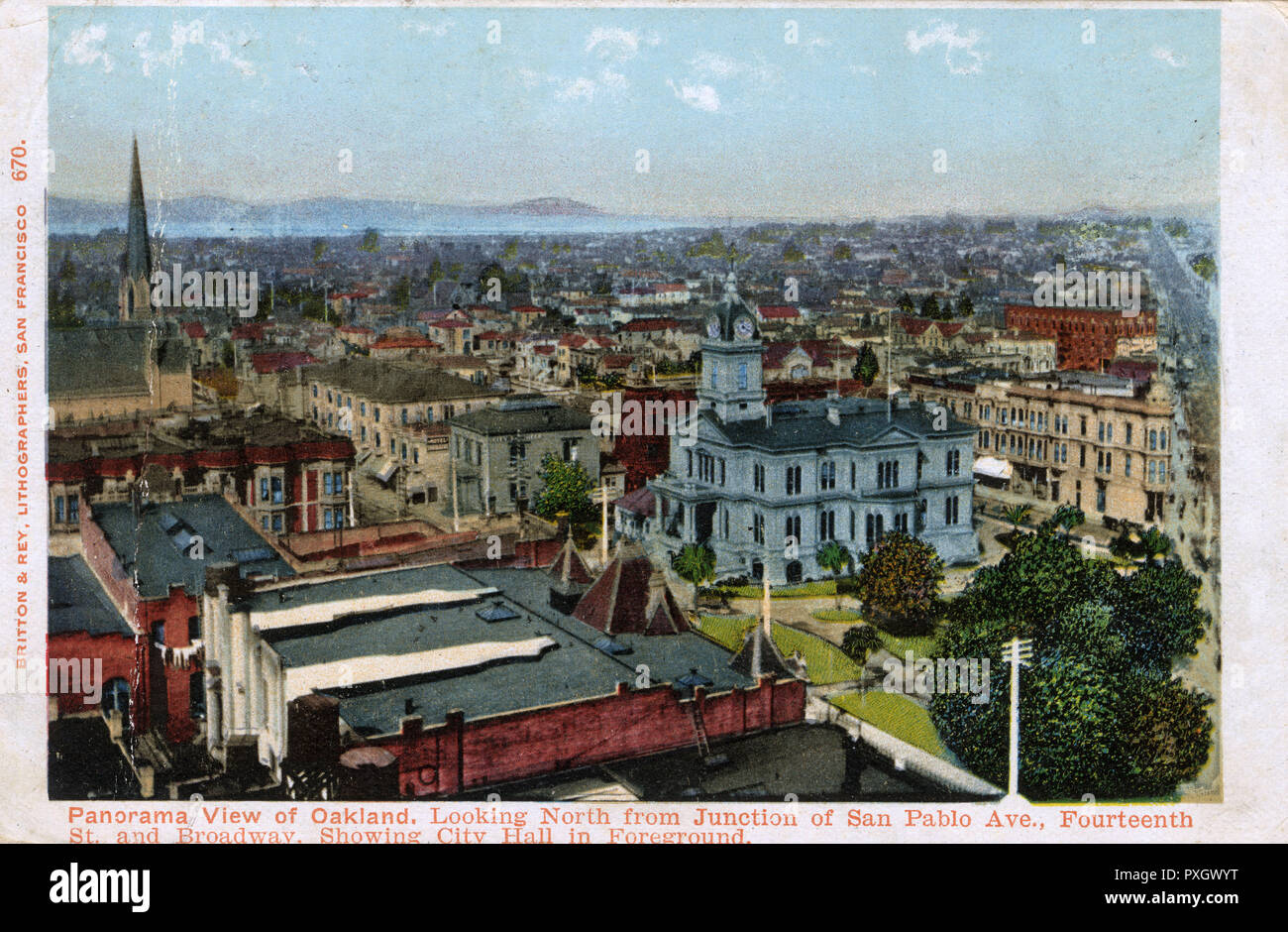 Oakland city junction hi-res stock photography and images - Alamy